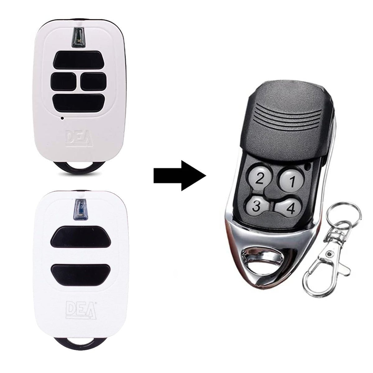 DEA ZIGGY GT4 GT2 Compatible Garage Remote Control | Garageway.com.au