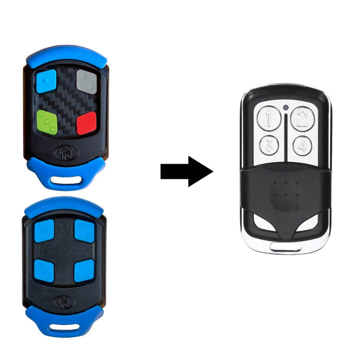 Centsys NOVA Blue Garage Remote Control | Garageway.com.au